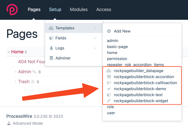 RockPageBuilder - Block Fields